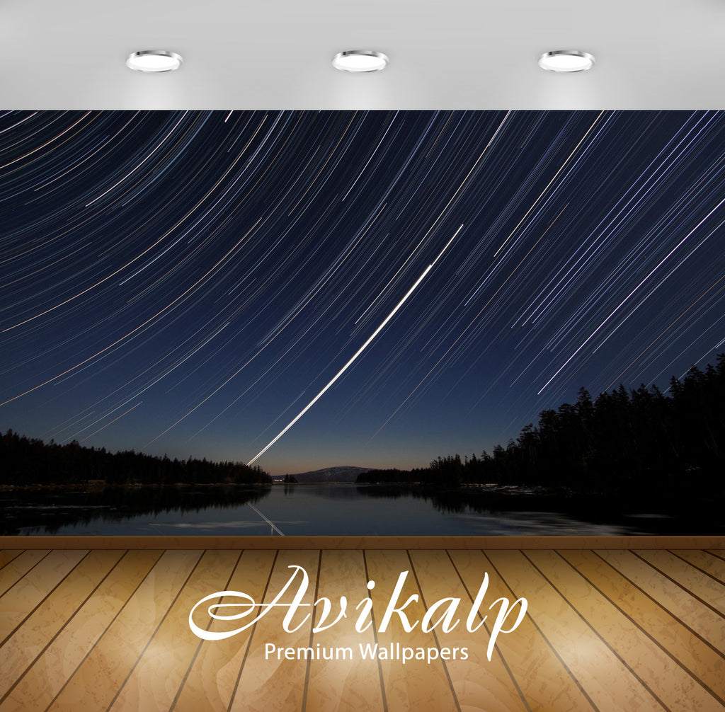 Avikalp Exclusive Awi5845 Movement Of The Stars In The Sky Nature Full ...